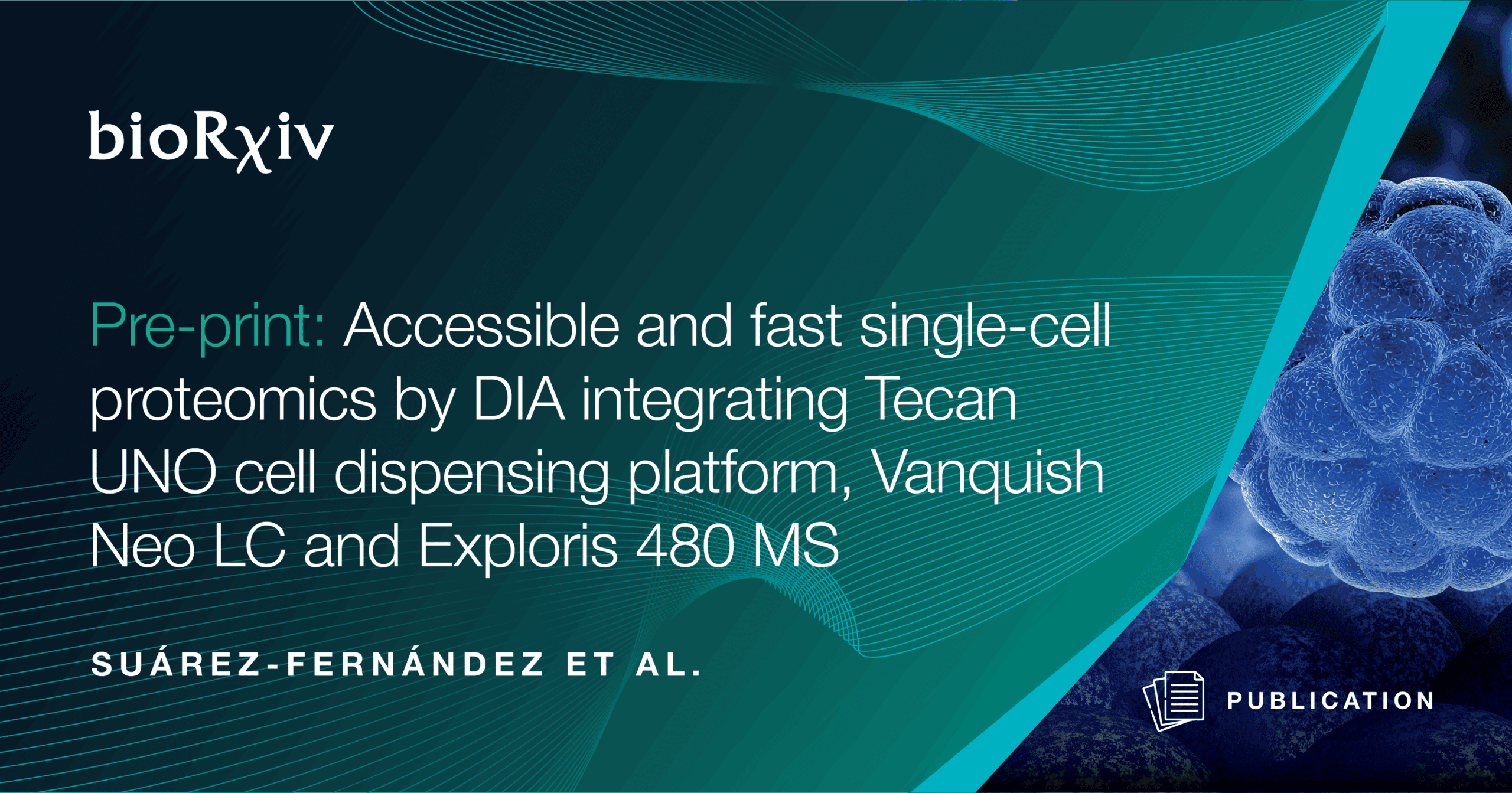 Accessible and fast single-cell proteomics by DIA integrating Tecan UNO cell dispensing platform ...